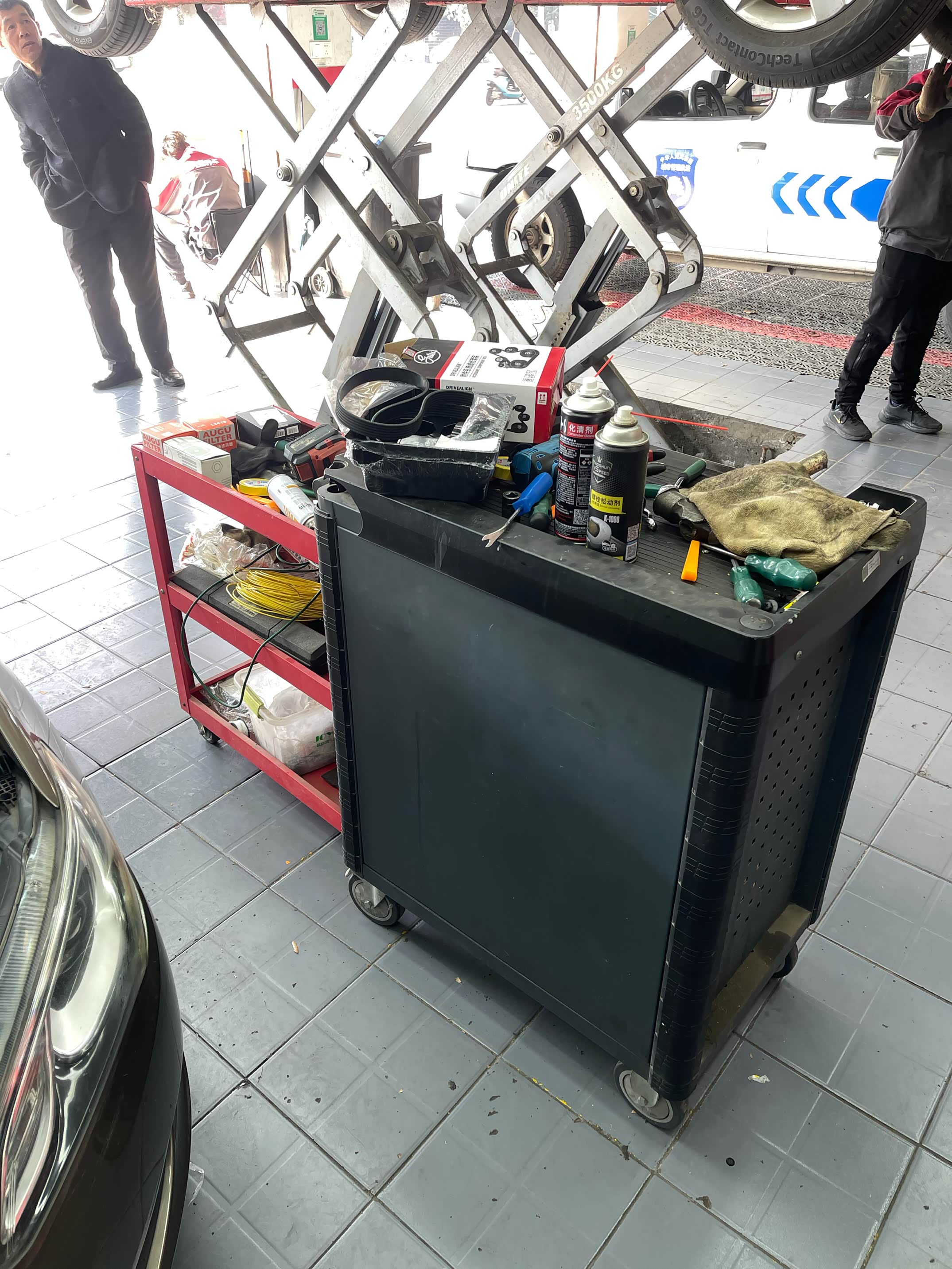 【图】皮带处有当当当声音，判断为涨紧轮或轮子缺油，_英朗论坛_汽车之家论坛