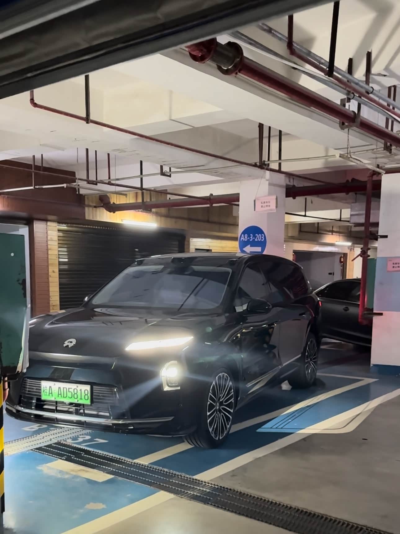 【图】蔚来全新ES8满员满电，能跑多少公里？_蔚来ES8论坛_汽车之家论坛