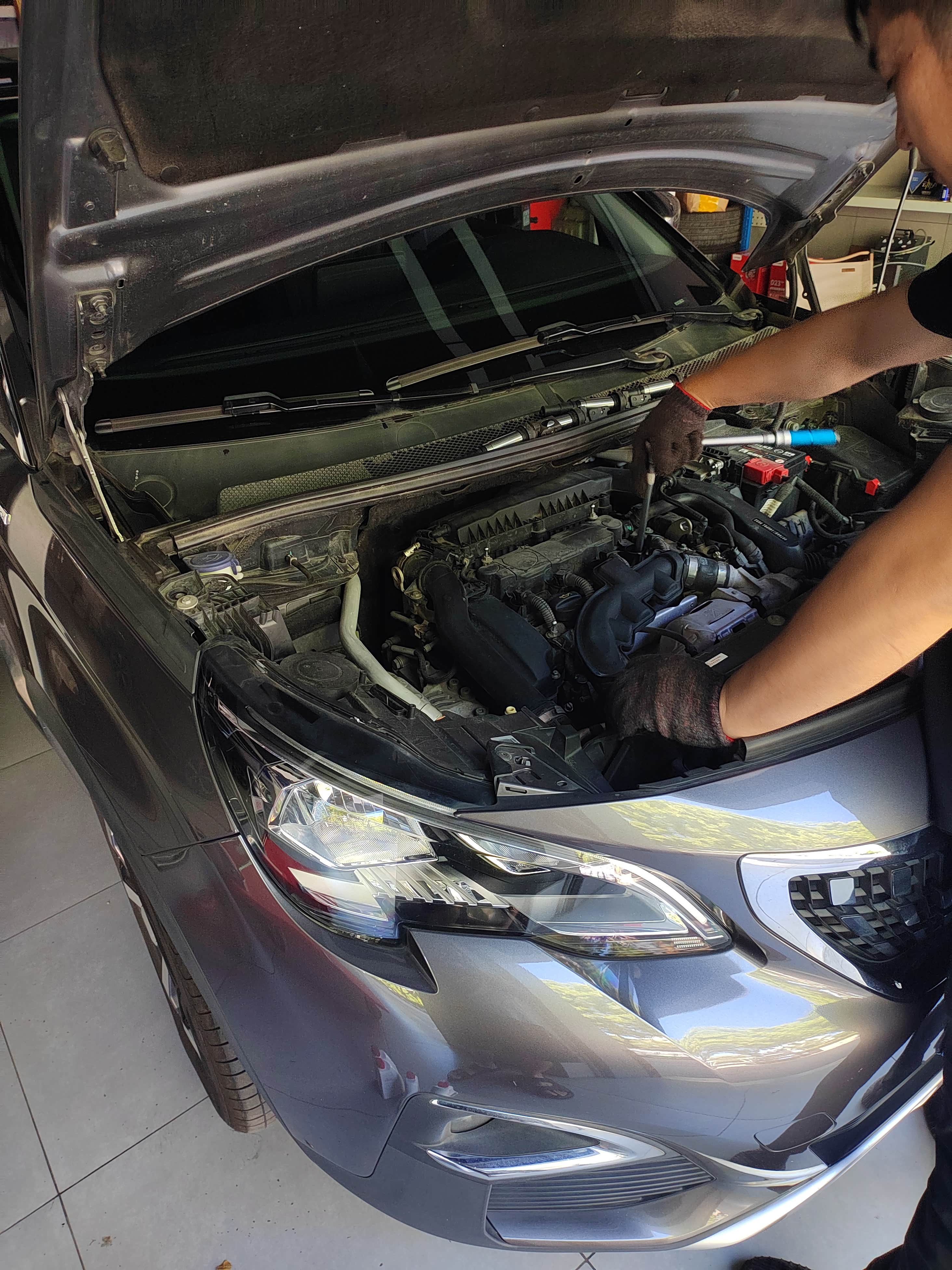 【图】标致4008，6万公里更换火花塞和变速箱油_标致4008论坛_汽车之家论坛