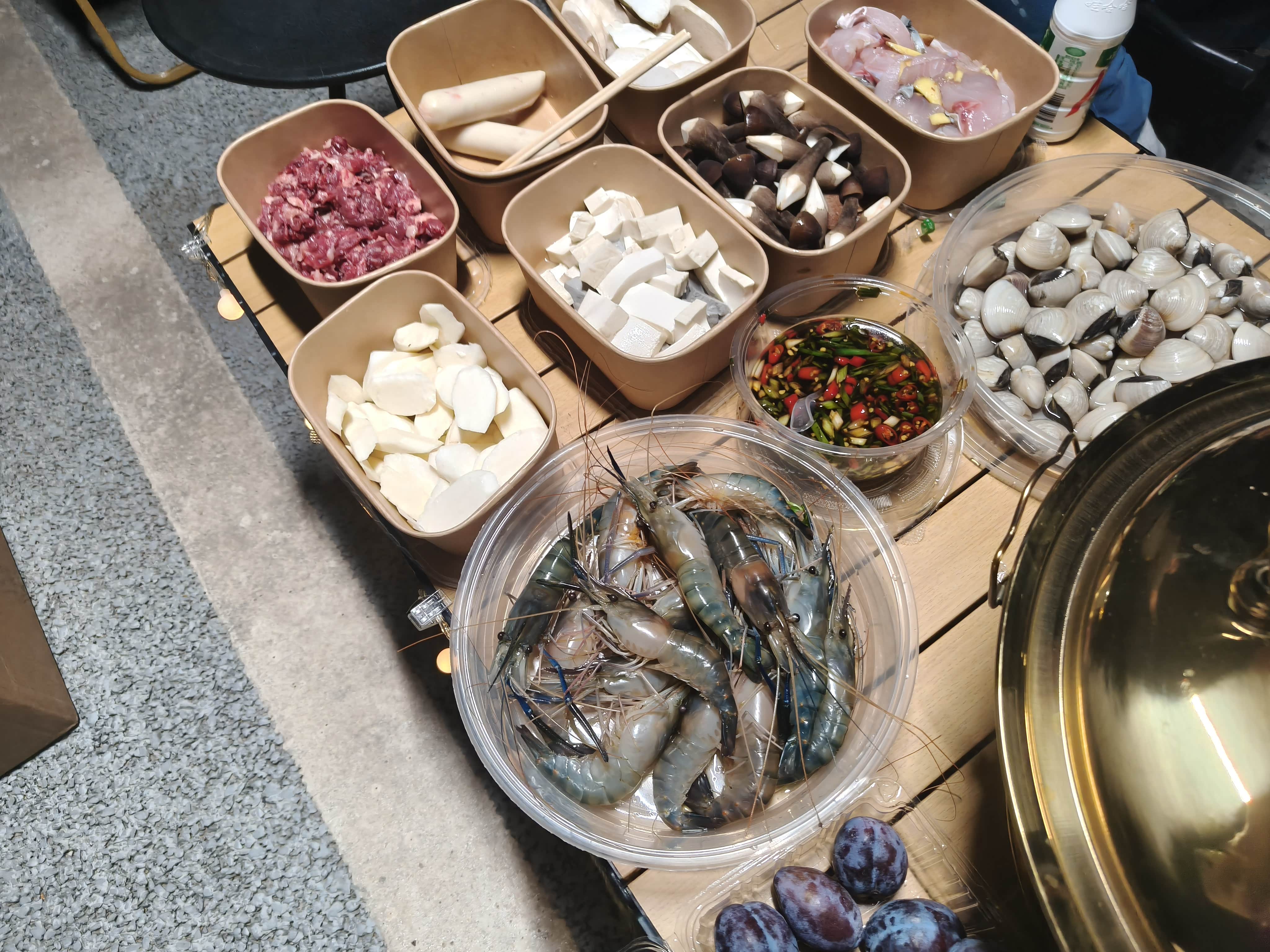 【图】在海堤边涮出不一样的烟火气_宏光MINIEV论坛_汽车之家论坛