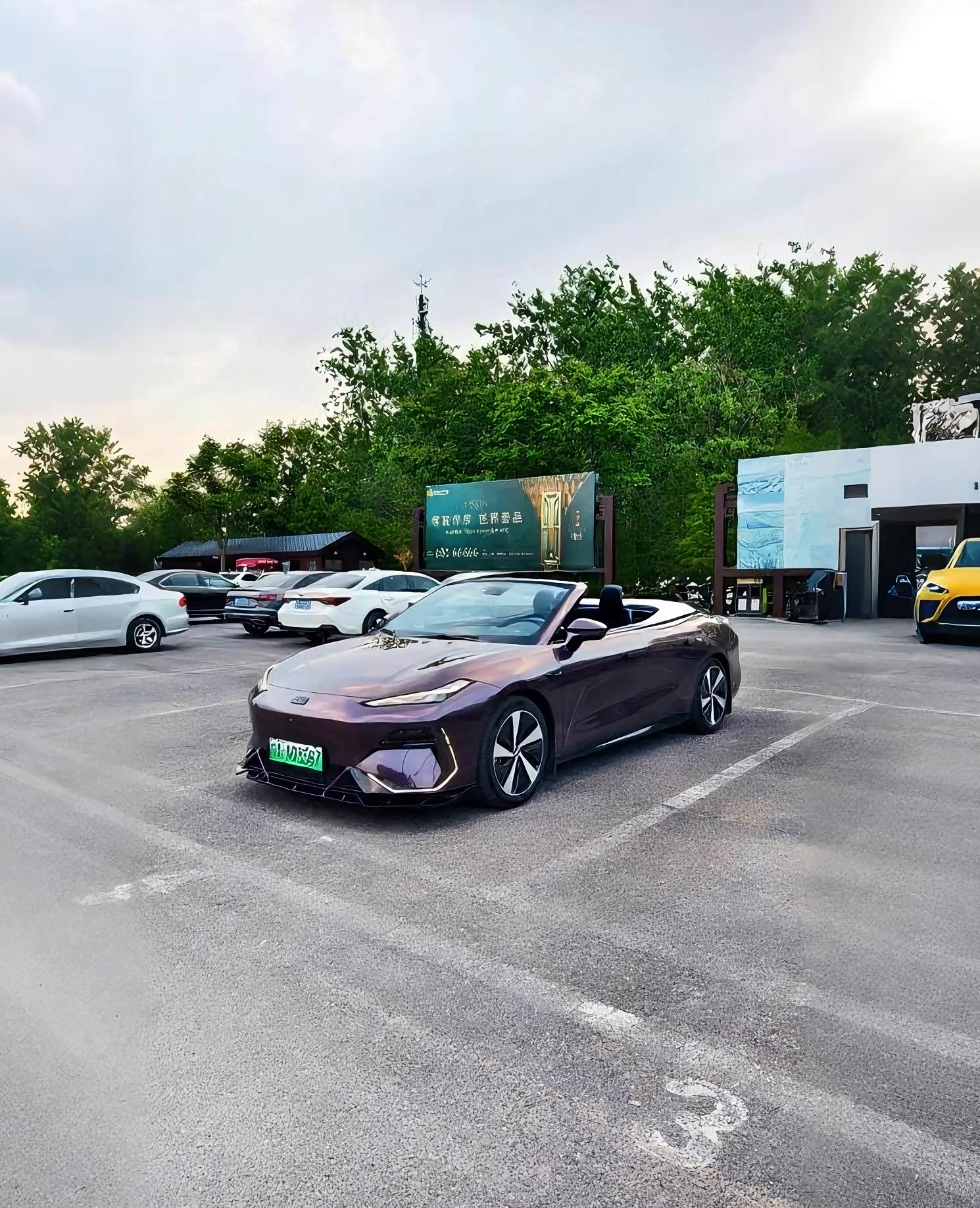 【图】AI神改银河E8，敞篷宽体直接美到心巴上！_银河E8论坛_汽车之家论坛