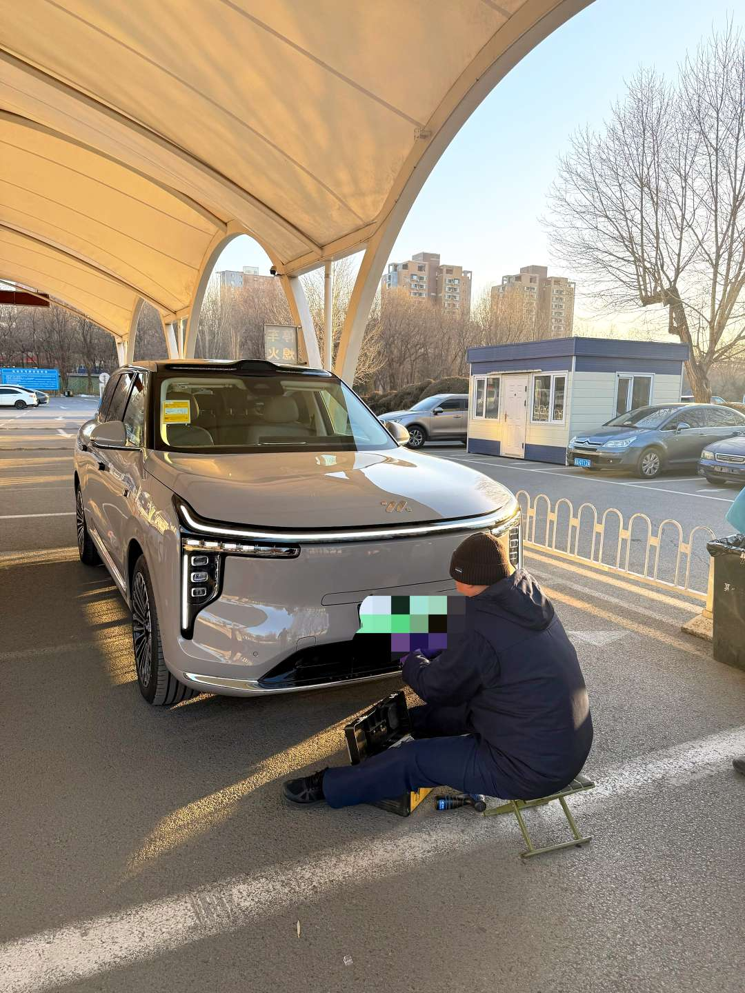 【图】LS9高加索灰顺利提车_智己LS9论坛_汽车之家论坛