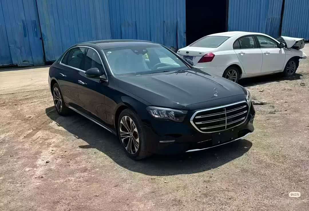 【图】杭州现提奔驰E300L：黑棕配色+轻混动力_奔驰E级论坛_汽车之家论坛