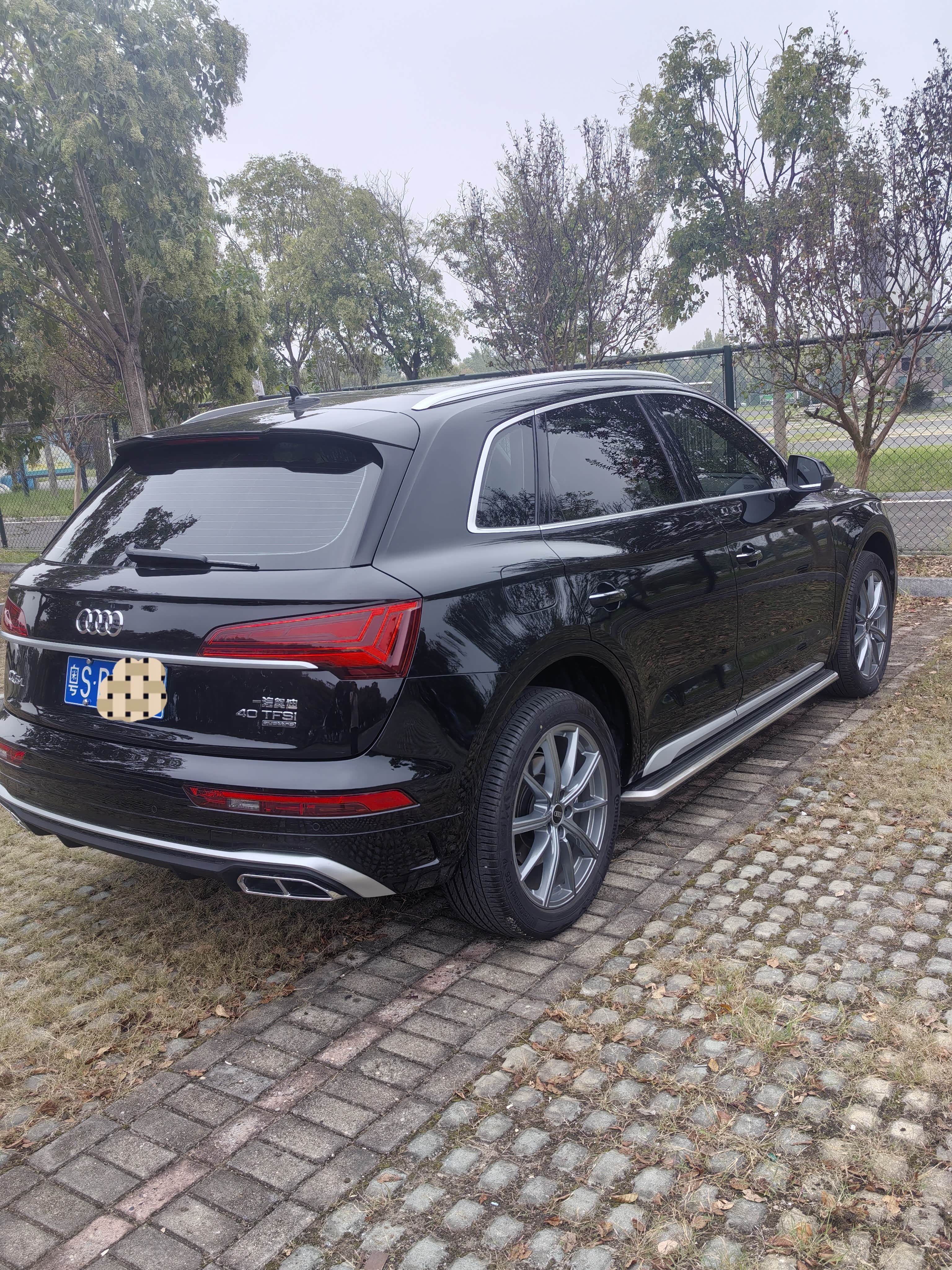 【图】提车2月，选择40时尚动感，镀铬套件，不喜欢黑光包，原厂选装_奥迪Q5/Q5L论坛_汽车之家论坛