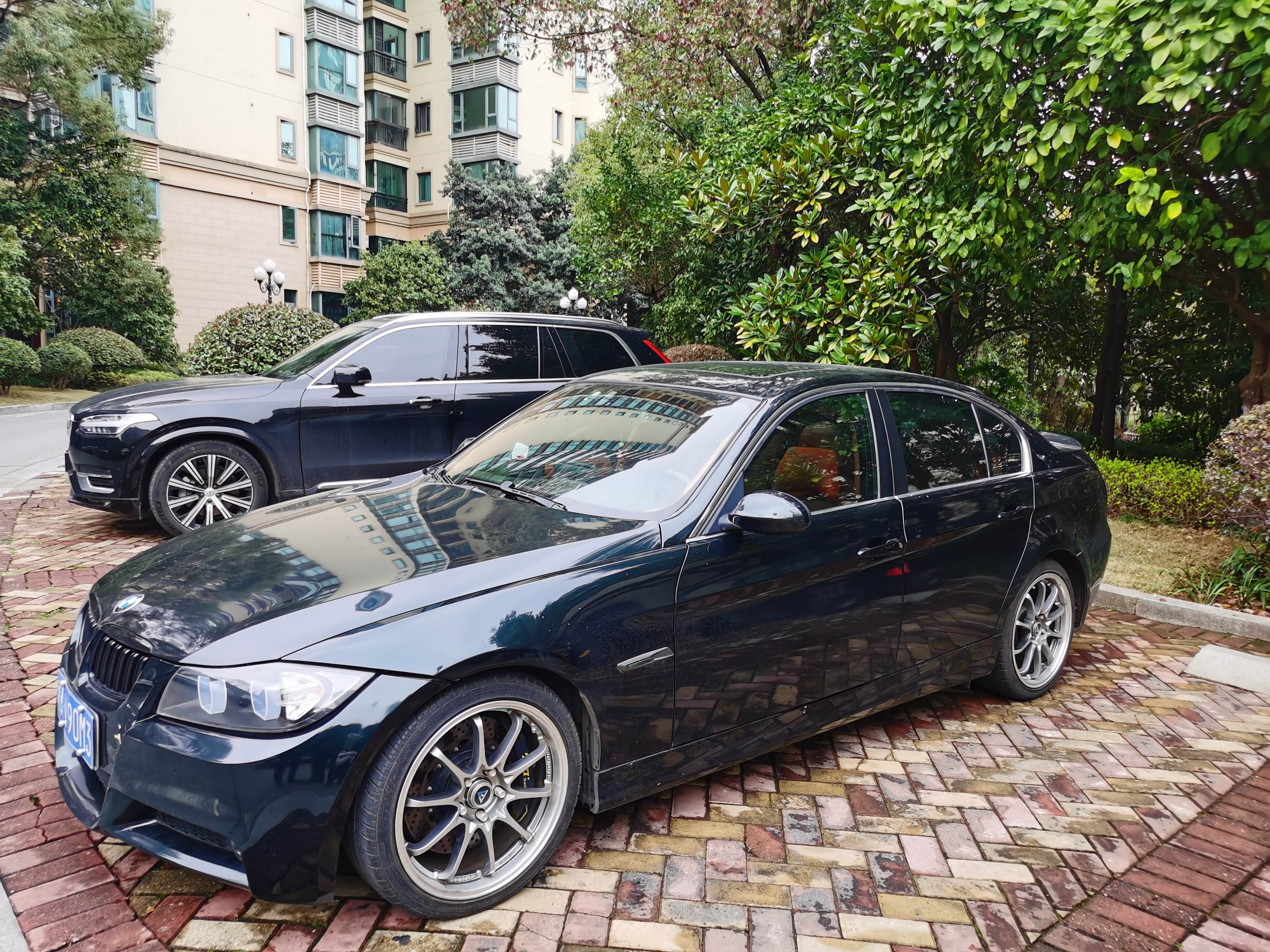 【图】08款宝马E90 325 原厂手动，不是自己改的！整车改色墨_宝马3系论坛_汽车之家论坛