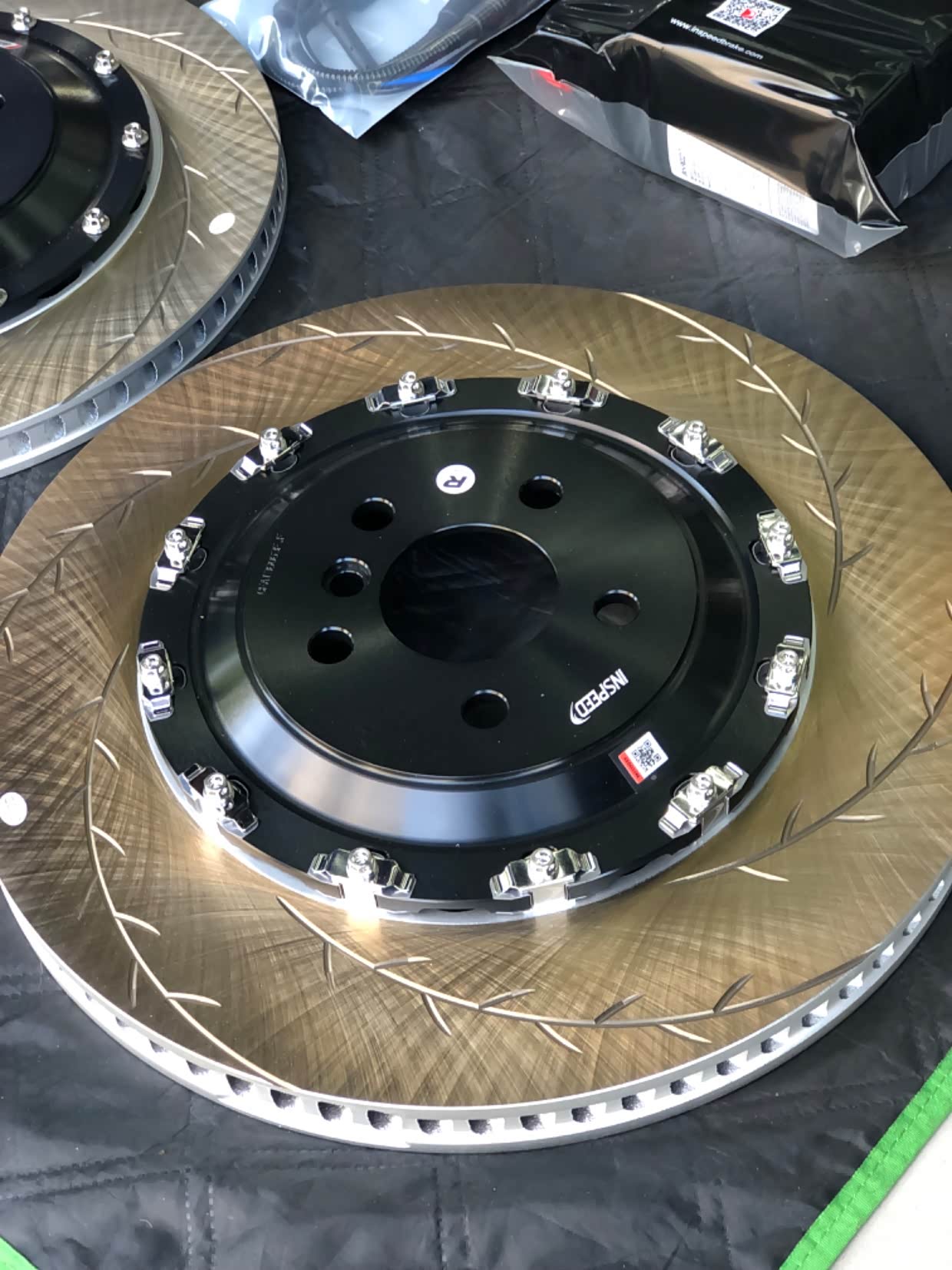 【图】25款宝马X3升级INSPEED硬速刹车，前轮CS6、后轮TE4_宝马X3论坛_汽车之家论坛